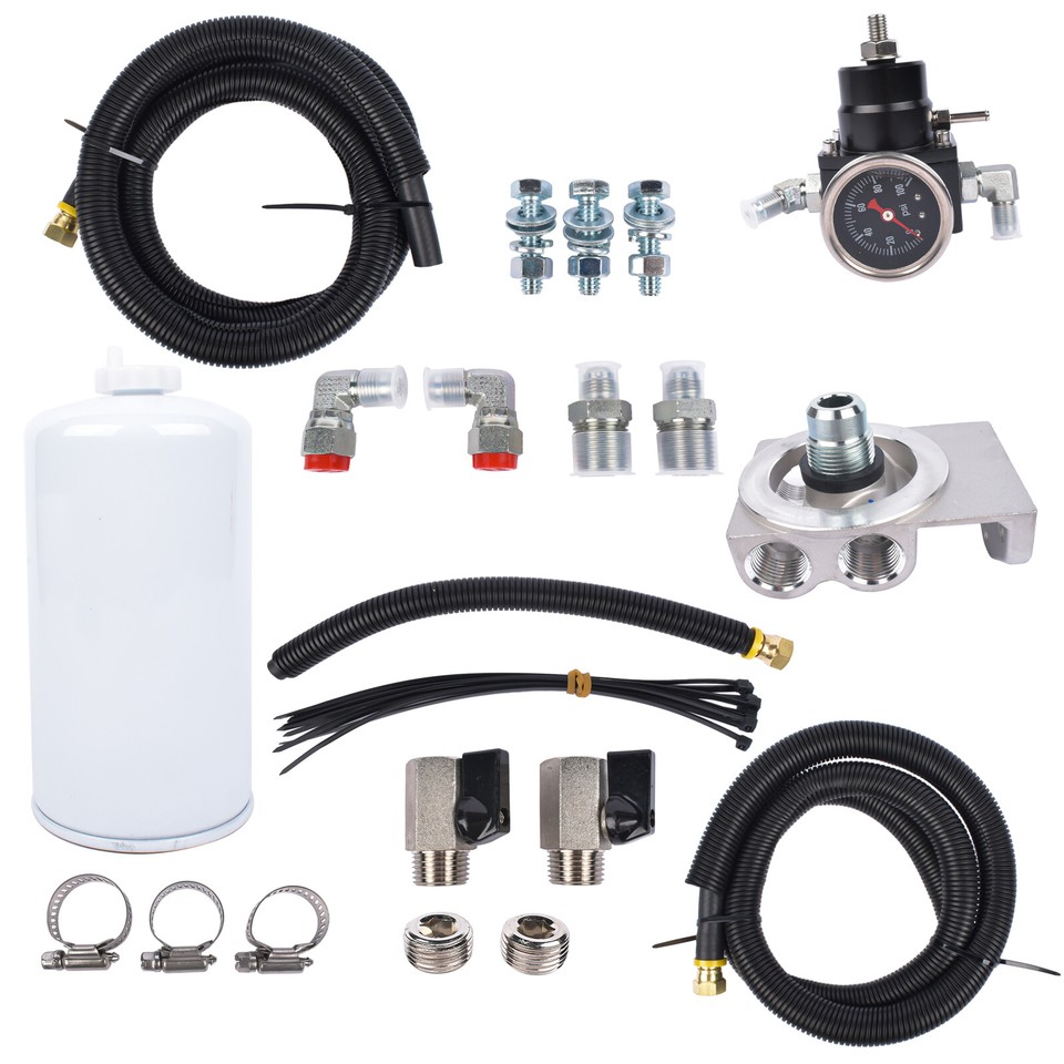Fuel Filter Bowl Regulated Return Kit for Ford OBS 7.3L Powerstroke ...