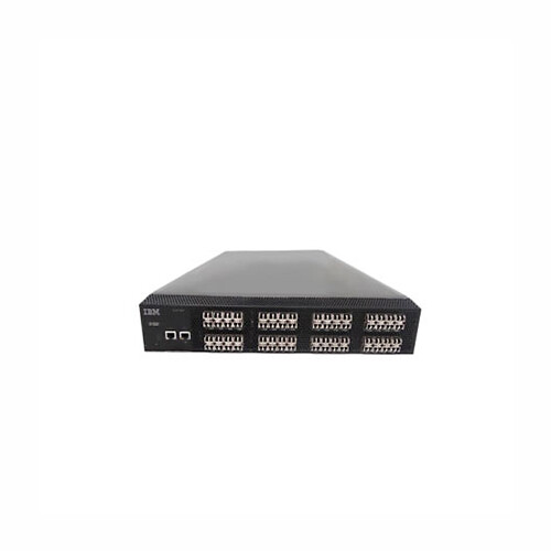 IBM SAN64B-2 SAN-Switch 2005-B64 64x aktive Ports SFP im 19 Zoll Rack ...