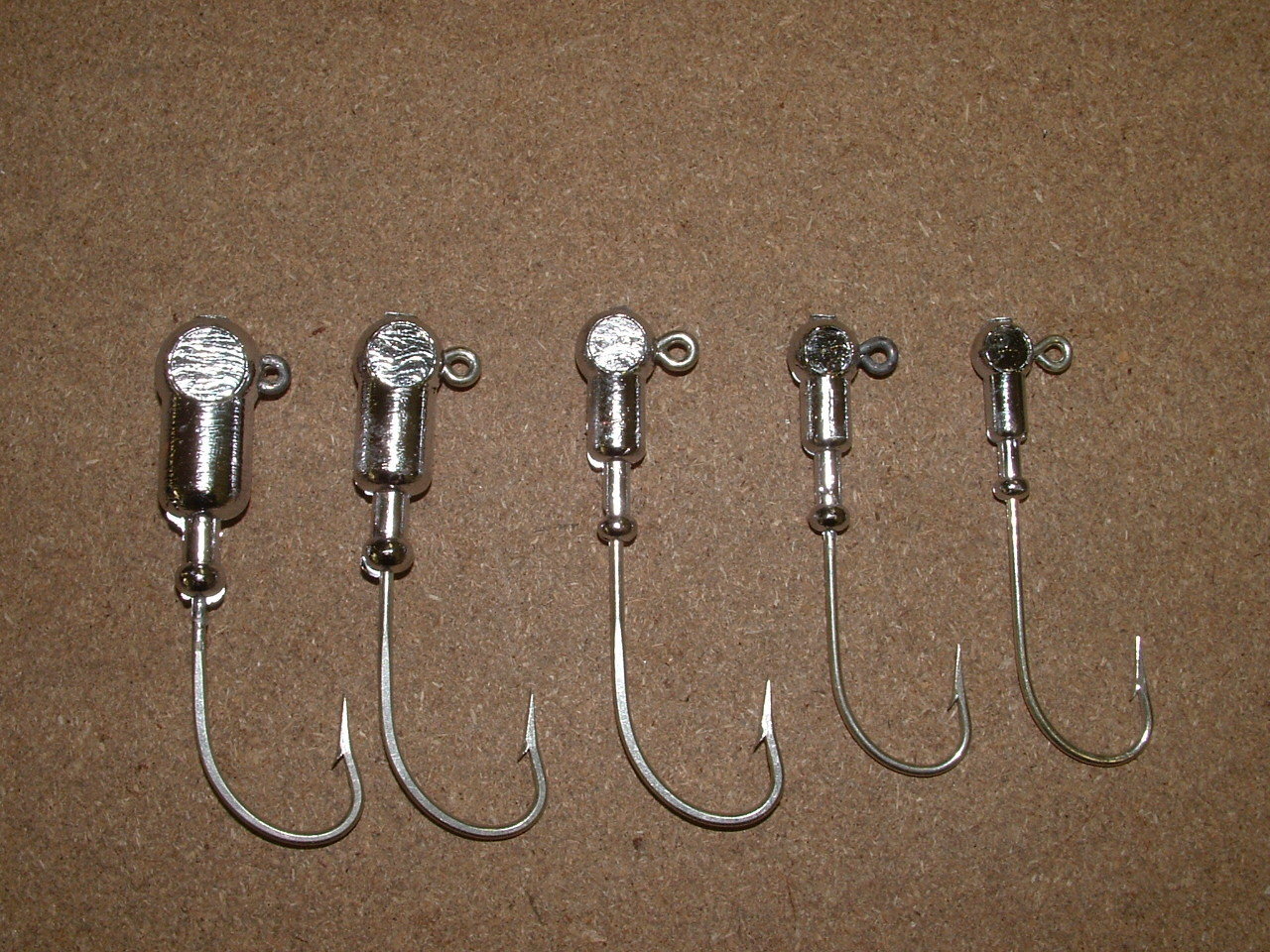 Saltwater Popeye Jig mold 1/2,3/4,1,2,3,oz with eyes Flounder Striper ...