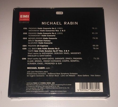 Icon by Michael Rabin (CD, 2012) for sale online | eBay