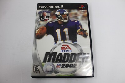 Madden NFL 2002 (Sony PlayStation 2, 2001) CIB 14633143355| eBay