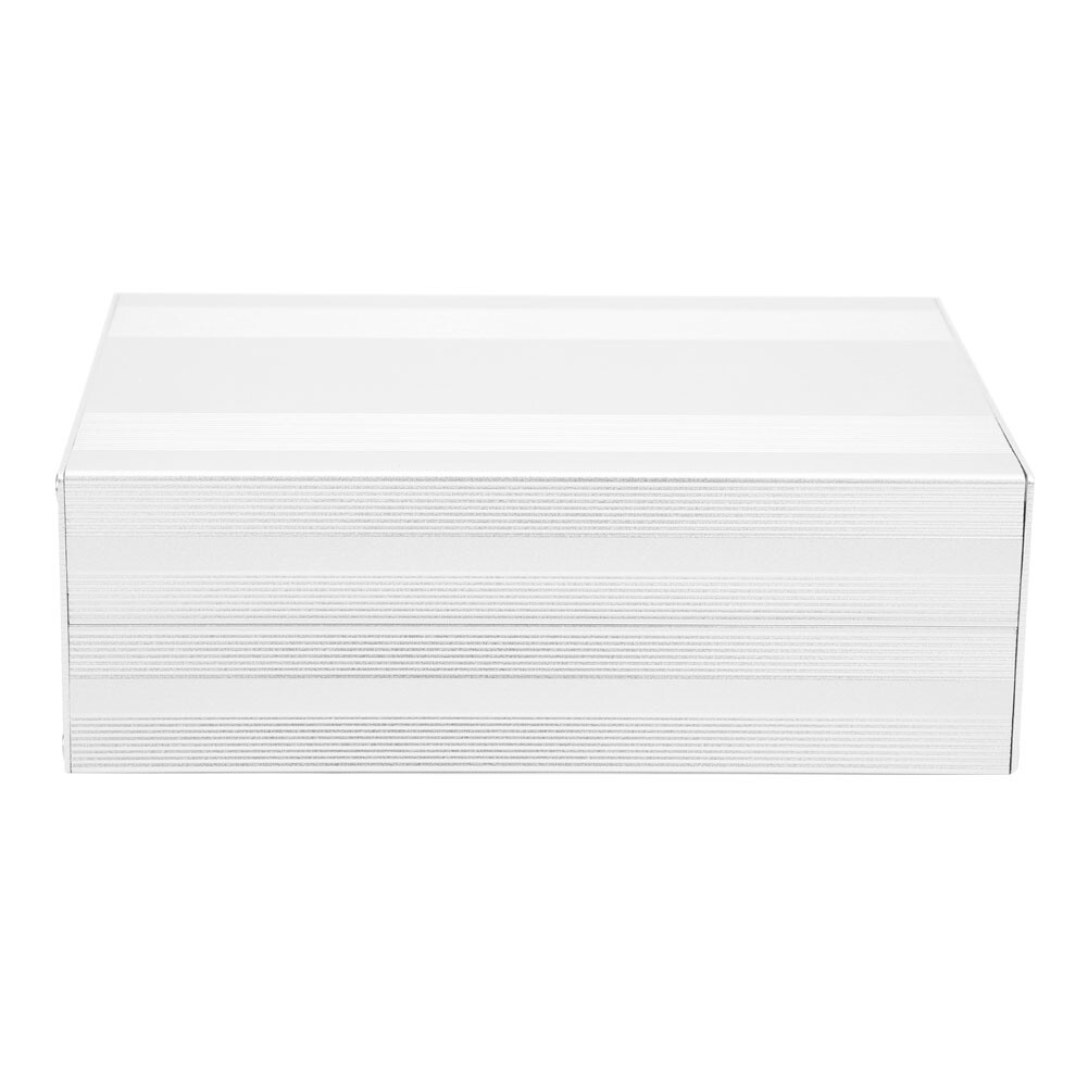 Aluminum Project Box Matte Silver DIY Electronic Circuit Board ...