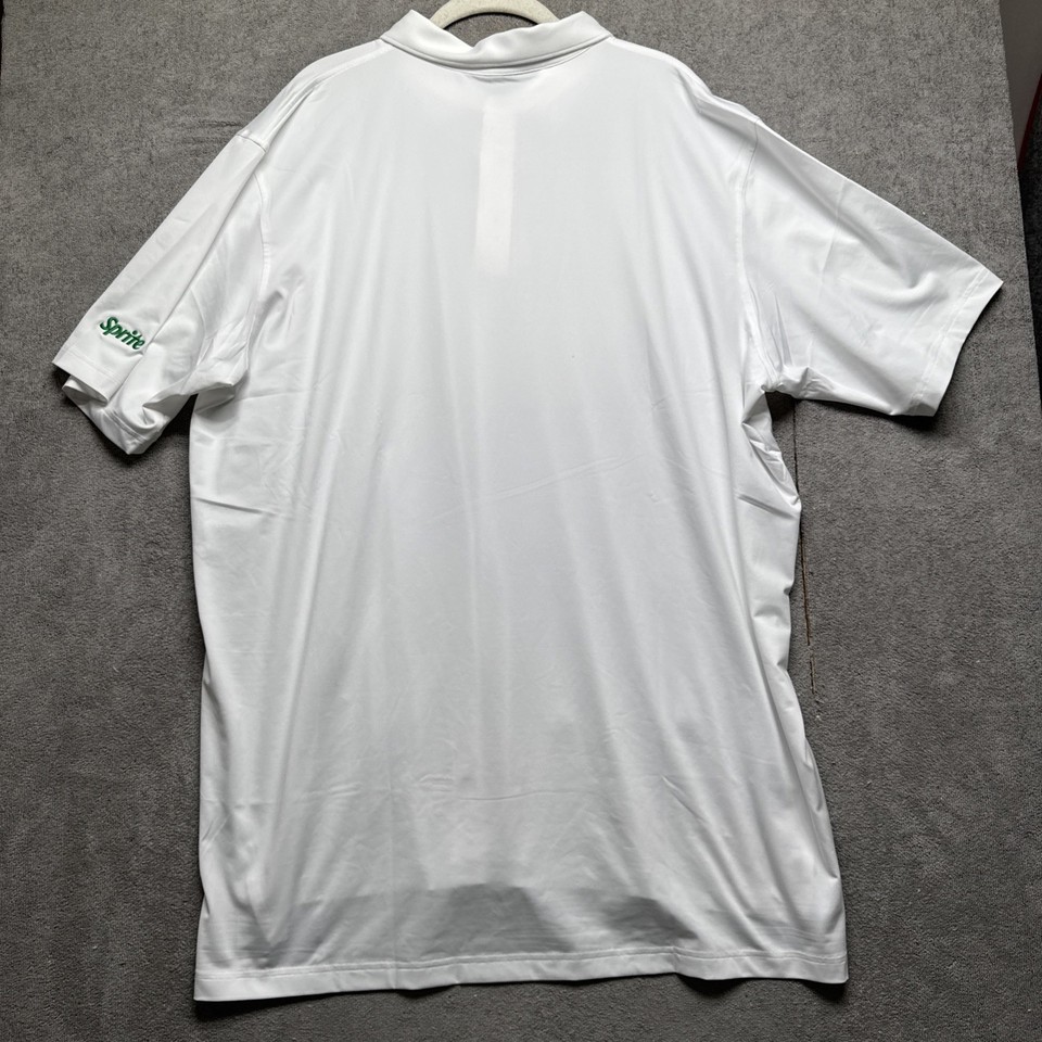 Peter Millar White Performance Polo XXL Summer Comfort Sprite Logo Golf ...