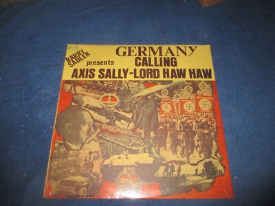 BARRY SADLER - GERMANY CALLING - AXIS SALLY-LORD HAW HAW NEW SEALED LP ...