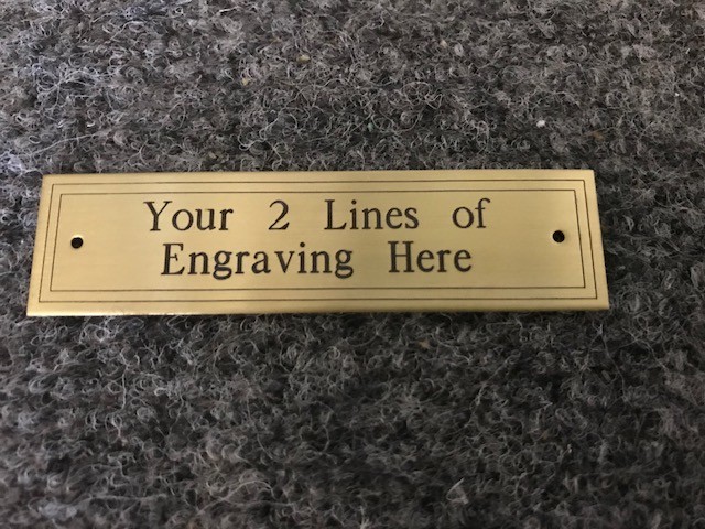 Engraved Metal Plaques