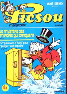 Picsou Magazine (1977) 62 Le mystère des miroirs qui craquent (bon état ...