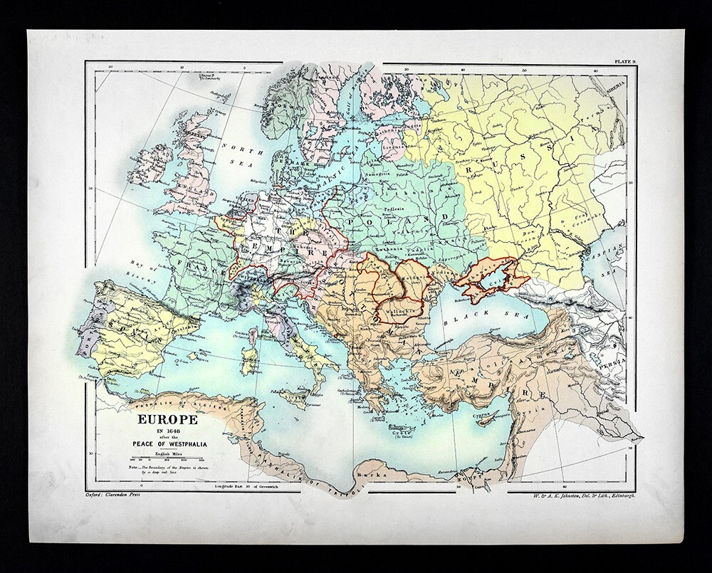 Europe After The Westphalia Treaties 1648 World Atlas PDF)