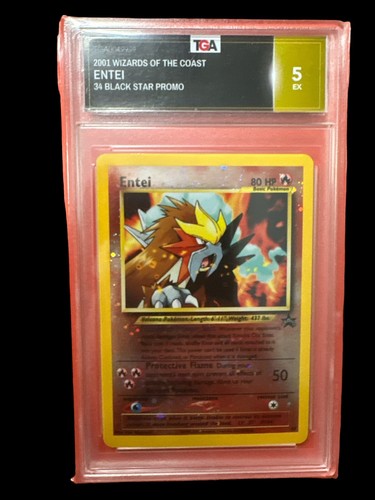 Pokemon cards. ENTEI. 2001 Black Star Promo. HOLO | eBay