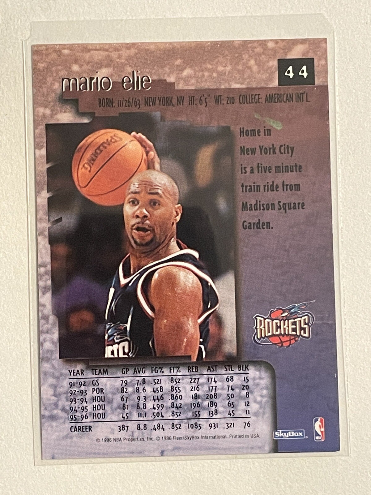 1996-97 Skybox Premium - #44 Mario Elie for sale online | eBay