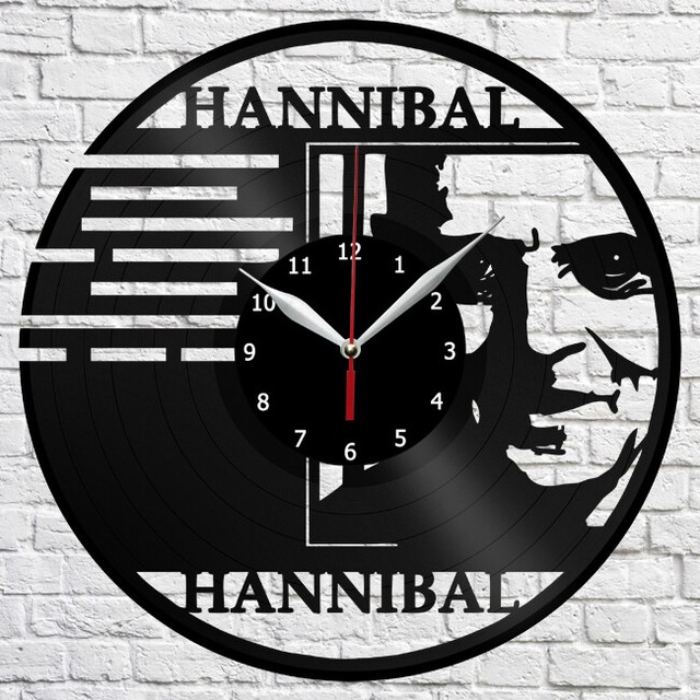Hannibal Vinyl Record Wall Clock HomeFan Art Decor 12'' 30 cm 4504 | eBay