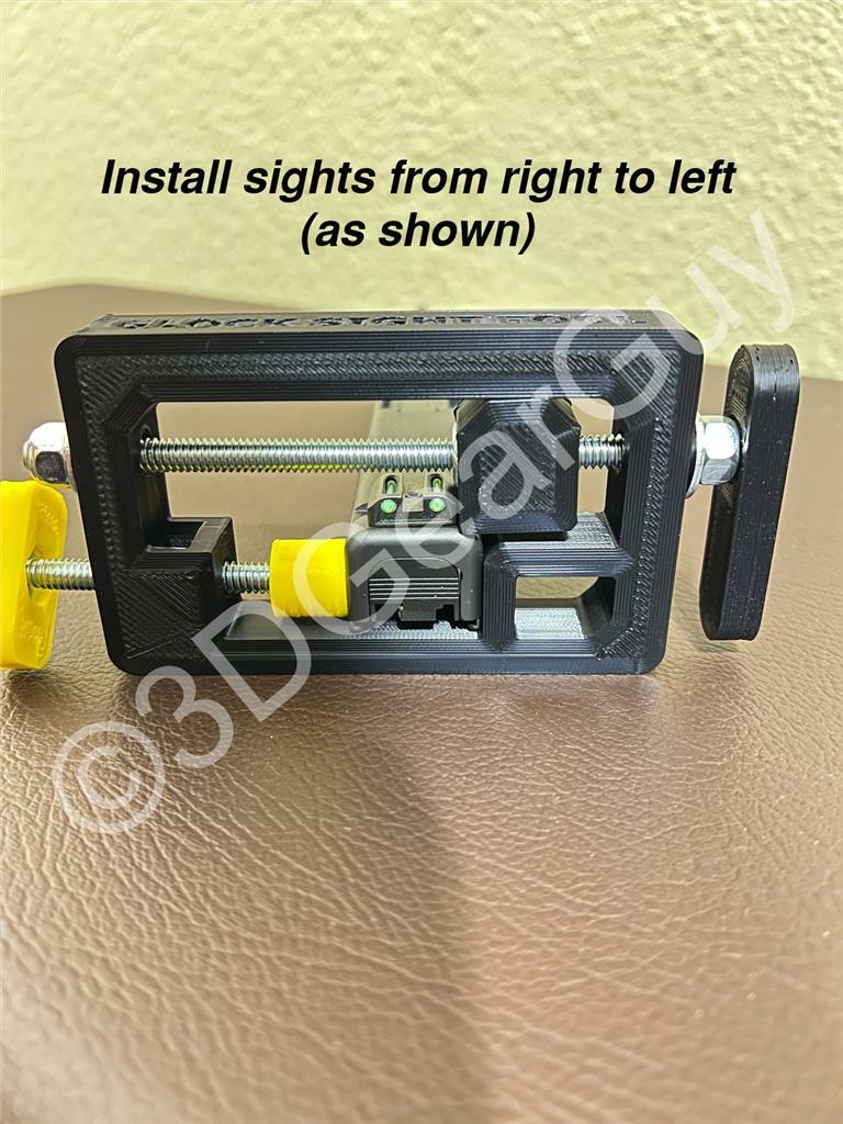 Gunsmith Armorer's Tool Kit for Glock, Bench Block, Sight Tool & Vise ...