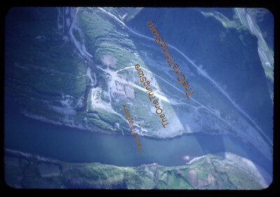 Korea Stream Near Hwacheon Reservoir Lake 1950s 35mm Slide Red Border ...