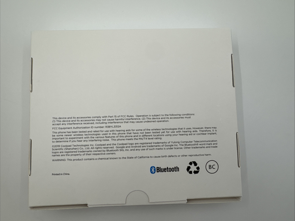 New-Boost Mobile-Coolpad Snap Flip Phone-Black-4G LTE-3312A-Free ...