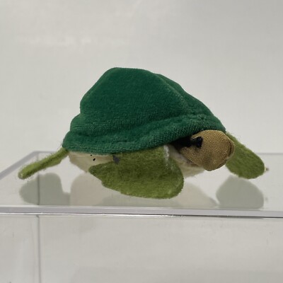 Folkmanis Puppets Turtle Finger Puppet Small Mini Hand Puppet Realistic ...