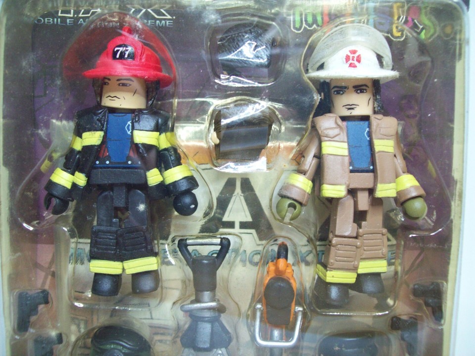 Minimates Elite Heroes MAX 4 Pack Law Enforcement Special Ops Fire ...