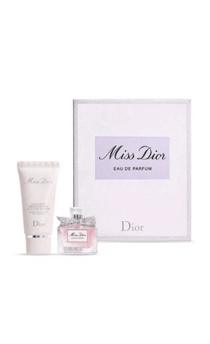 Dior 2pc Miss Dior Eau De Parfum+Perfumed Body Milk Lotion Gift Set ...