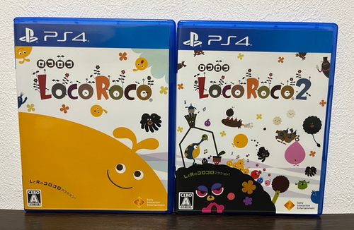 LocoRoco Loco Roco 1 & 2 set Sony PlayStation 4 PS4 Japanese ver Tested ...