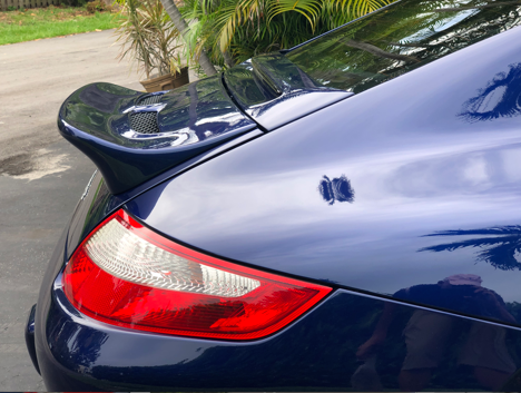 Ducktail Insert Lip Spoiler Sport Classic Style For Porsche 996 ...