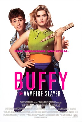 Buffy The Vampire Slayer movie poster - Kristy Swanson, Luke Perry - 11 ...
