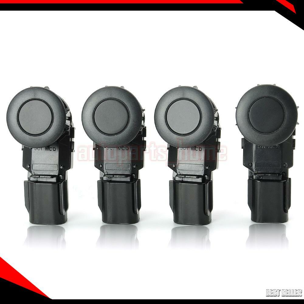 4 Bumper Parking Sensor Black 893410C010 For Toyota RAV4 Tacoma Tundra ...