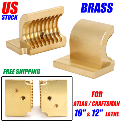 2* Brass Nut For Atlas / Craftsman 10F-12 10" & 12" Lathe Half Nuts ...