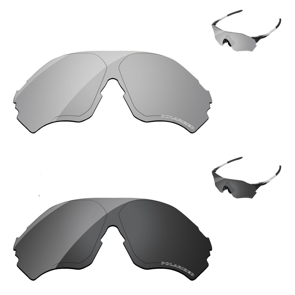 PapaViva POLARIZED ETCHED Replacement Lenses For-Oakley EVZero Range ...