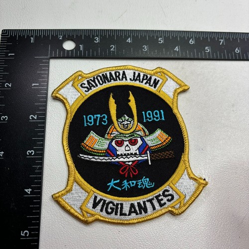 Military US Navy SAYONARA JAPAN 1973-1991 VFA-151 VIGILANTES Patch ...