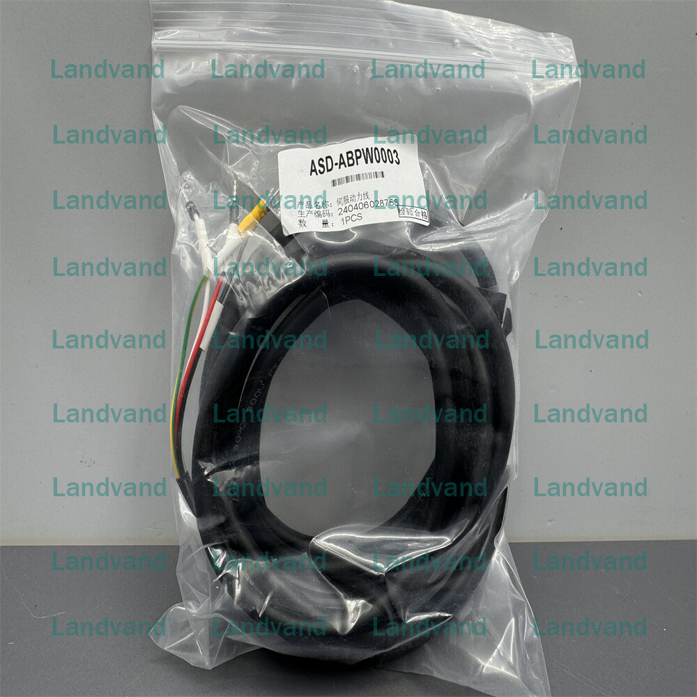 servo motor UVW power cord ASD-ABPW0003 3M cable | eBay