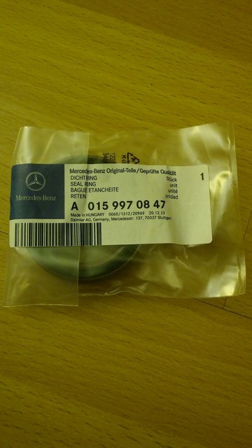 Genuine Mercedes-Benz Output Shaft Seal 015-997-08-47 #246 | eBay