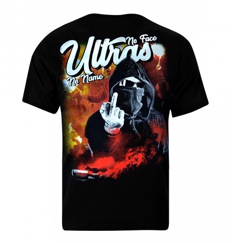 T-Shirt Koszulka Polska Hooligans Ultras Pyro Football Fans No Face No ...