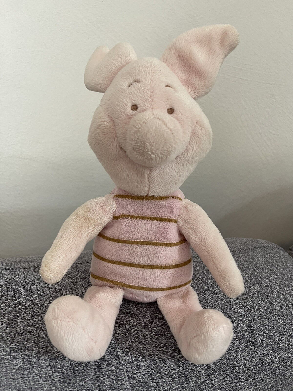DOUDOU Peluche Cochon PORCINET ROSE CLAIR DISNEY BABY 26 Cm | eBay