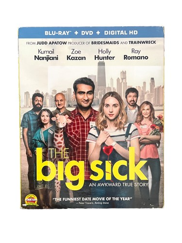 The Big Sick [Blu-ray + DVD + Digital] W/ Slip Cover 31398270362| eBay