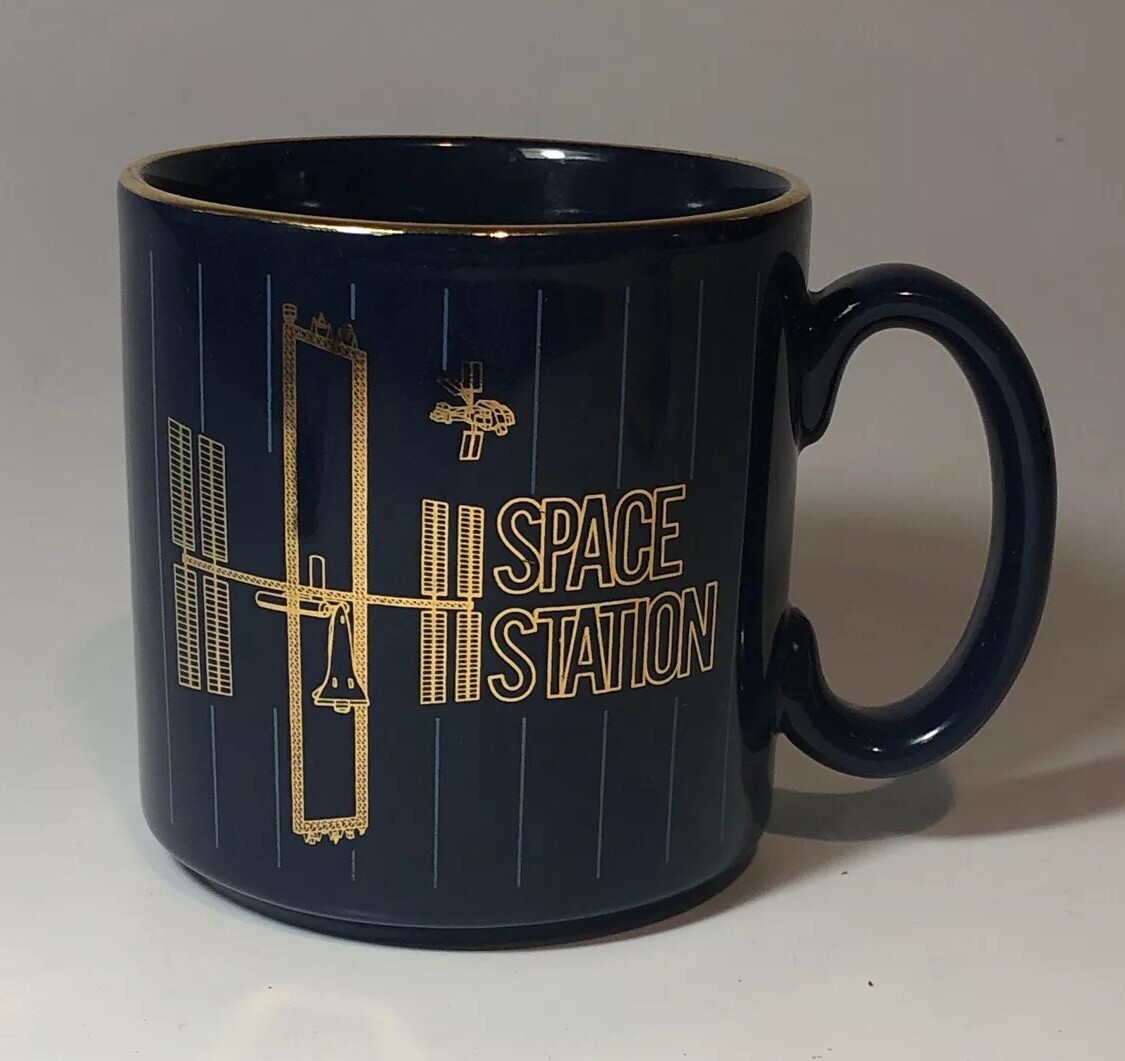 NASA Space Station Space Shuttle General Electric Coffee Mug | eBay