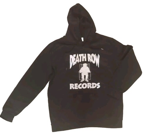 Death Row Records - Men's Since 1991 - Black - Hoodie Sweatshirt ...