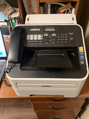 VERY CLEAN SMOKE FREE Brother Intellifax 2840 LASER FAX MACHINE COPIER ...