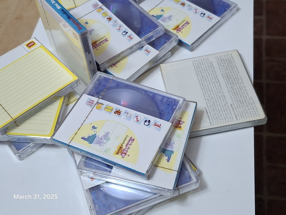 16 Blank NEW MINIDISC MD MINI DISC RECORDABLE BLANK MEDIA Discs | eBay