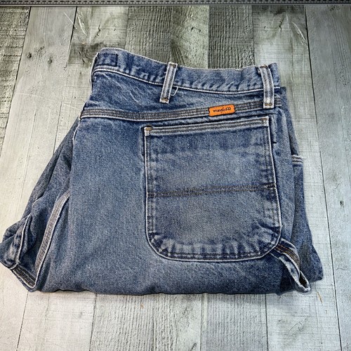Men’s Wrangler Riggs Wear Size 42 X 32 Extra Baggy Wide Leg Carpenter 2K 90S | eBay