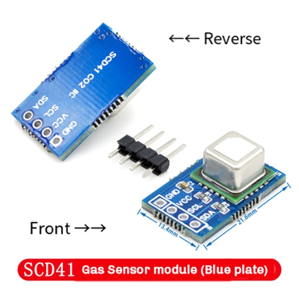 SCD41 Gas Sensor Module Detects CO2 Carbon Dioxide Temperature and ...