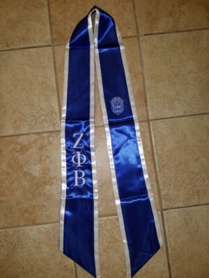Zeta Phi Beta Graduation Stole 2.0 | eBay