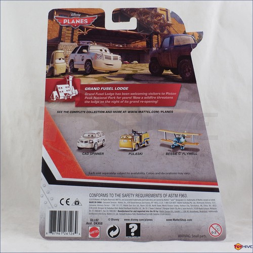 Disney Pixar Planes Ted Yale Grand Fusel Lodge series diecast by Mattel ...