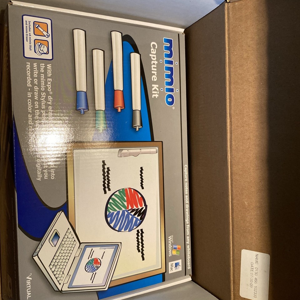 MIMIO INTERACTIVE AND CAPTURE KIT FOR WINDOWS & MAC | eBay