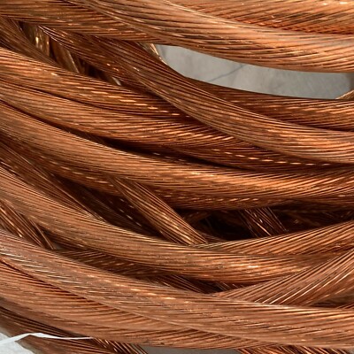 2.2 Lbs Scrap Copper Wire Clean Shiny Bright & Bare #1 Jewlery Melt 100 ...