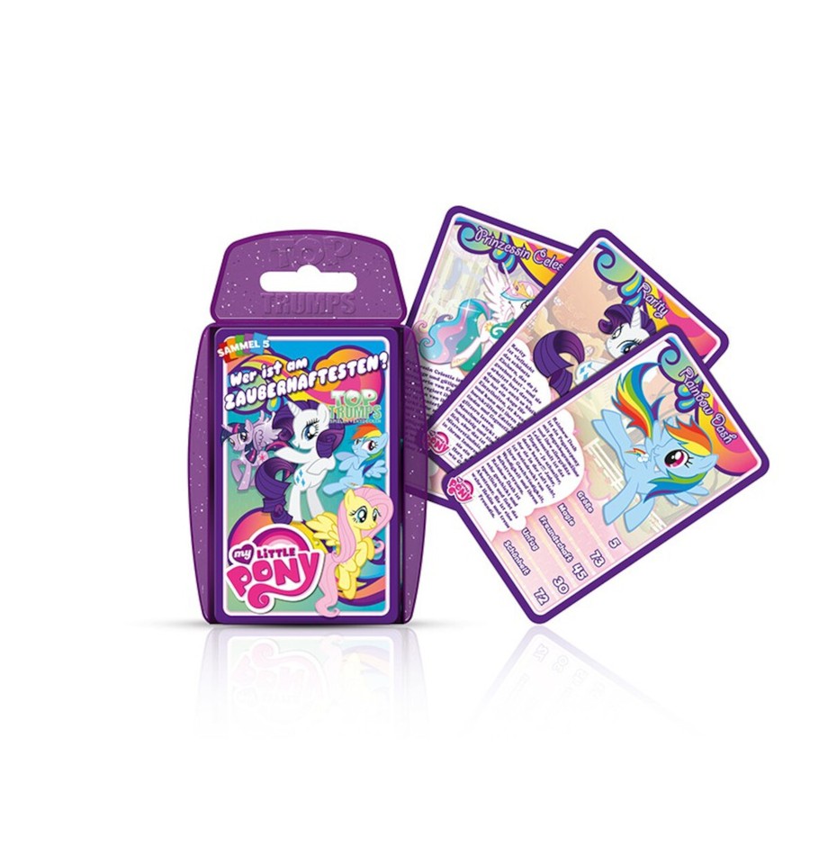 Top Trumps - My Little Pony Card Game Quartet Game Playing Cards Ponies ...
