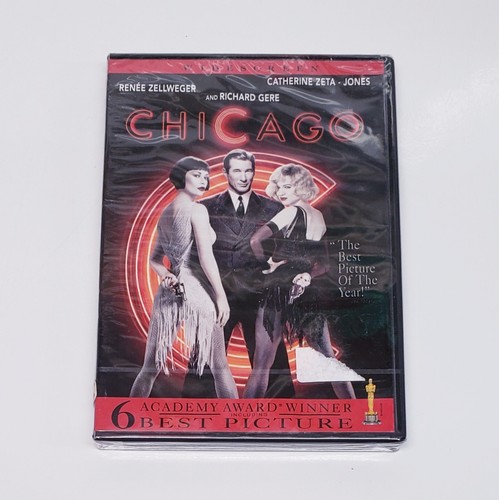Chicago (DVD, 2003, Widescreen) NEW- Richard Gere Renee Zellweger ...