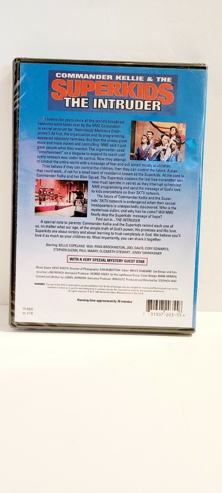 Commander Kellie & The Superkids: The Intruder (DVD) NEW & SEALED FREE ...