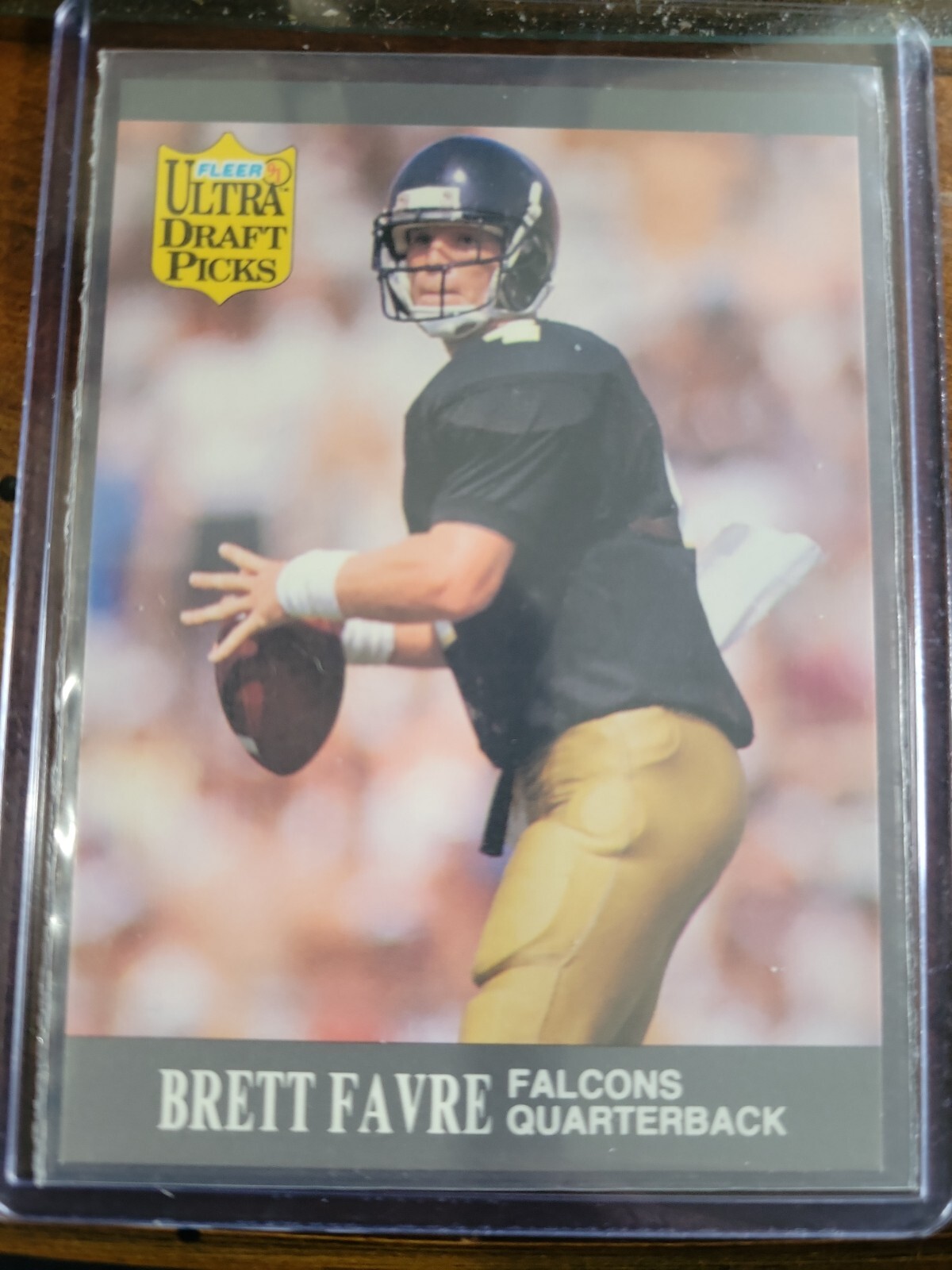 1991 Fleer Ultra Draft Picks Brett Favre Rookie Card RC #283 Falcons | eBay