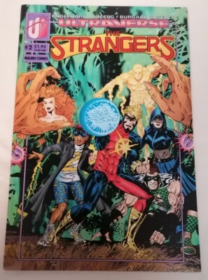 COMIC - Ultraverse The Strangers Issue #2 Malibu Comics July 1993 VG ...