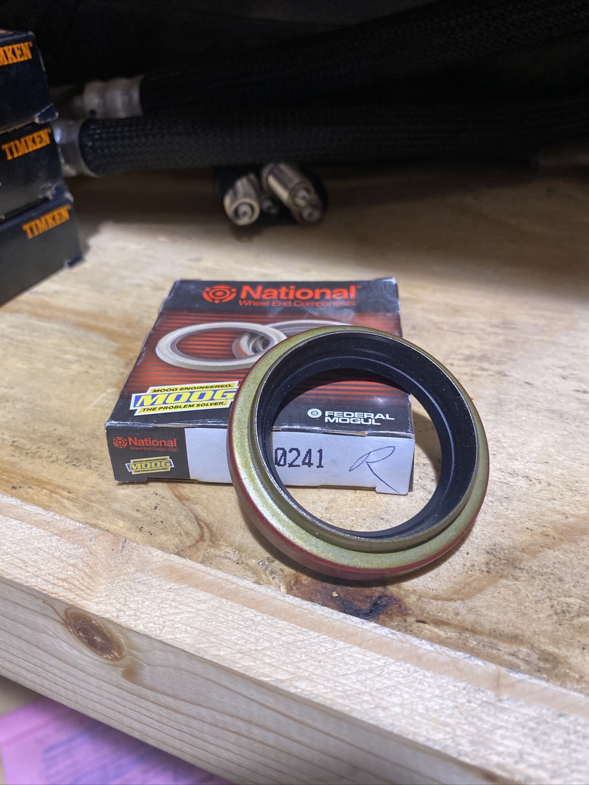 Drive Axle Seal National Drive Axle Shaft Seal #711064 – Spring-Loaded ...