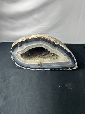 Geode Diarama Mining Scene LARGE OVER 25 LBS! 11.5X9 | eBay