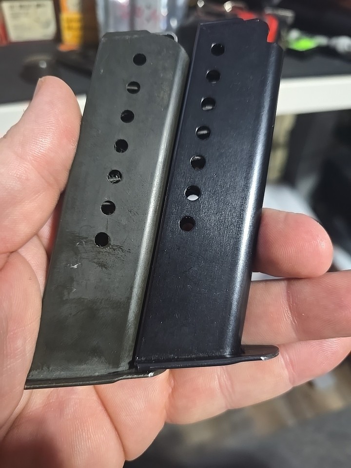 Lot Of 2 Walther P1 Marked P38 9mm Original Magazine 8rd 8 Round & Pro ...